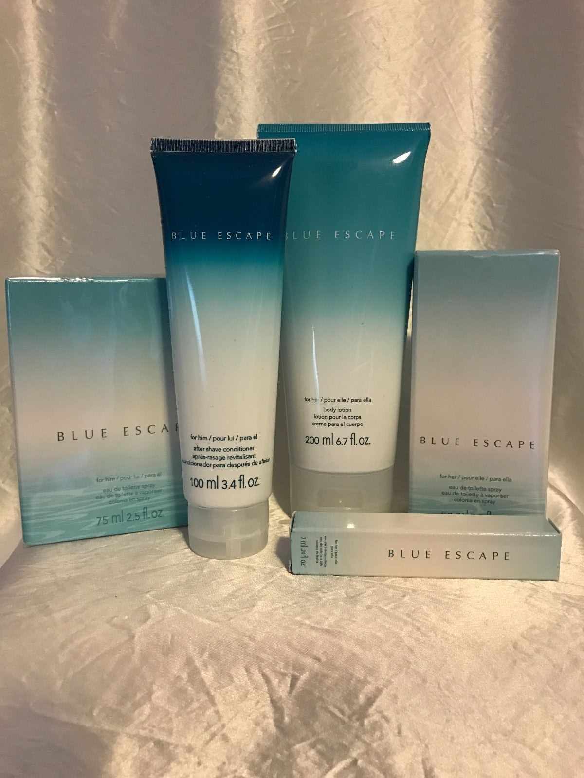 AVON ‘Blue Escape' Couples Set (5 pieces) - NEW IN BOX!! | eBay