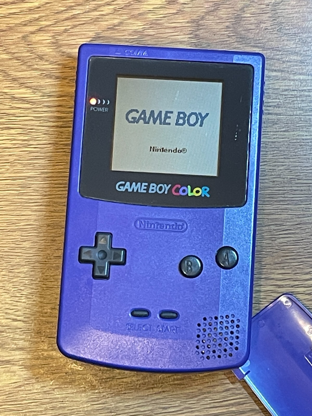 Nintendo Game Boy Color CGB-001 Grape Purple Handheld Console gameboy ...