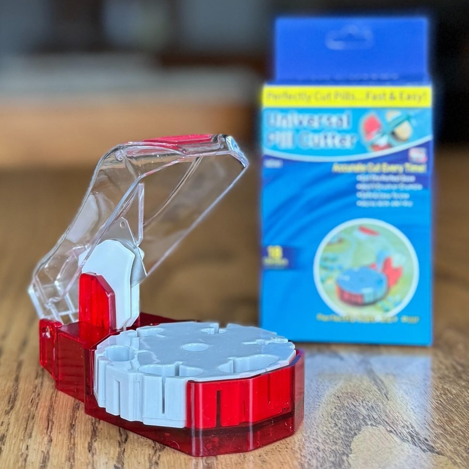 Perfect Pill Cutter - Pill Splitters for Small or large Pills - Cuts up ...