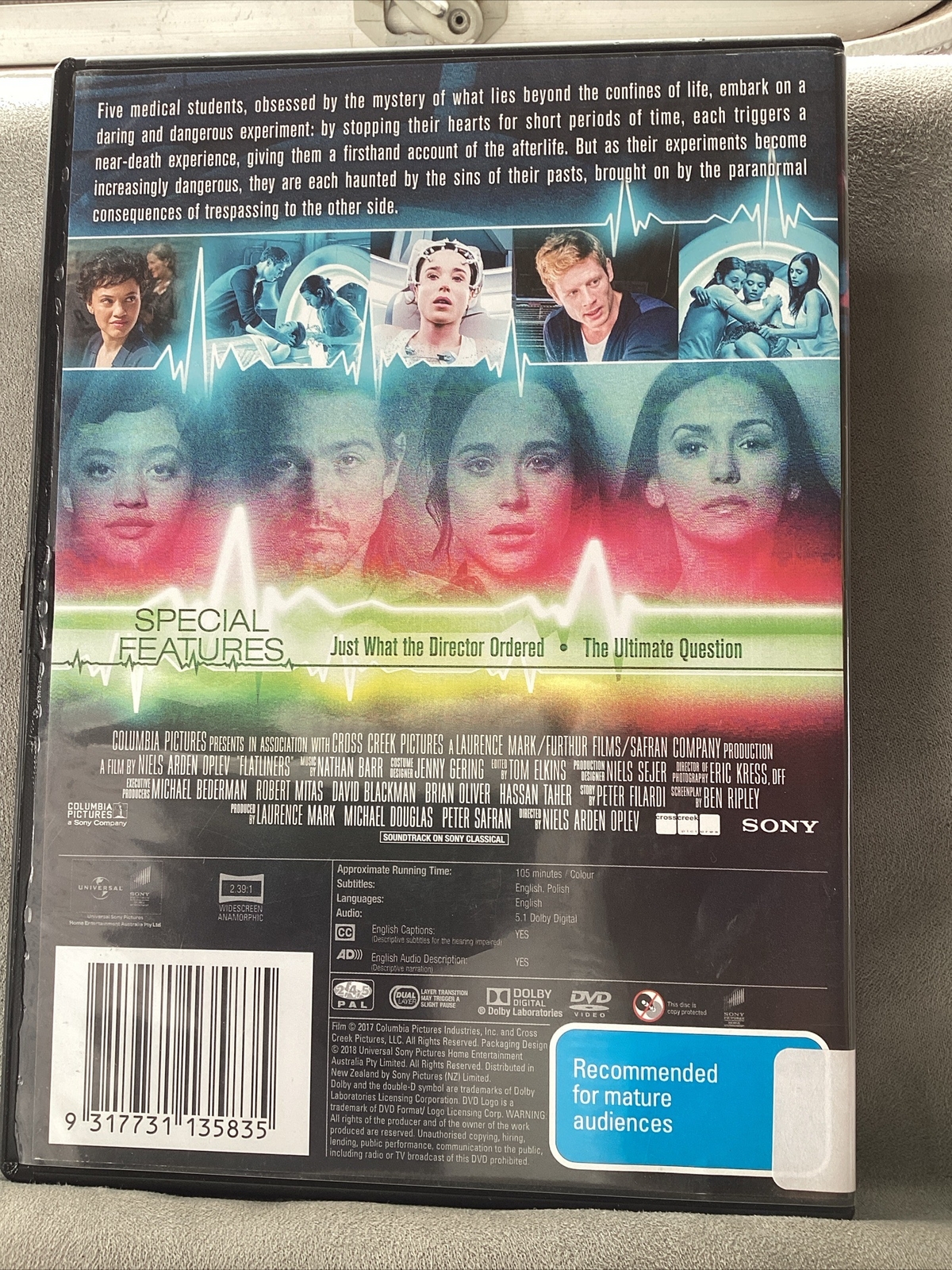Flatliners (DVD, 2017) 9317731135835 | eBay