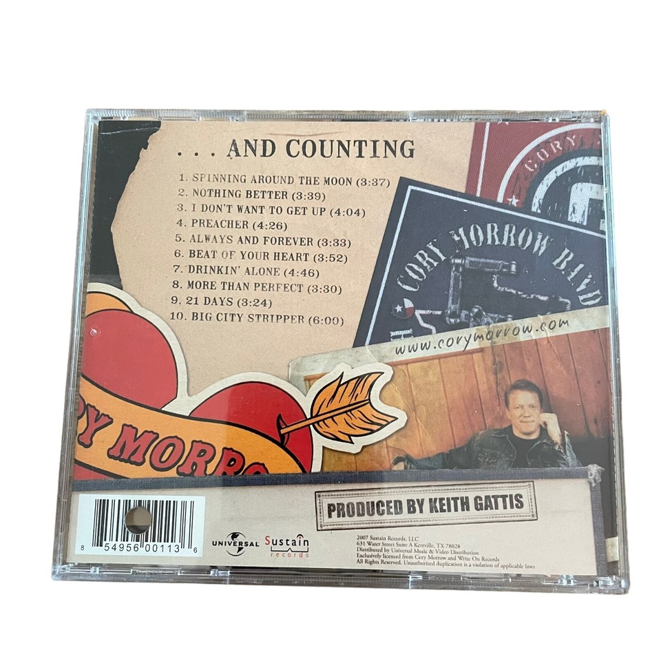 Cory Morrow Ten Years CD 2007 Texas Country Music New 854956001136 | eBay
