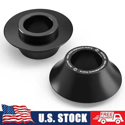 25mm Aluminum Front Axle Spacers 41458-08 For Harley Road King FLHR ...