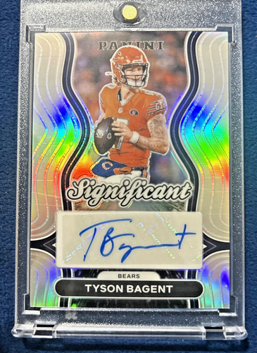 TYSON BAGENT 2024 Panini Prizm Significant AUTO Chicago Bears | eBay