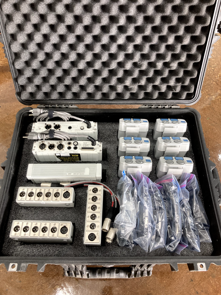 Telex RTS Comms / Intercom System w/ Pelican Case - Video Production ...