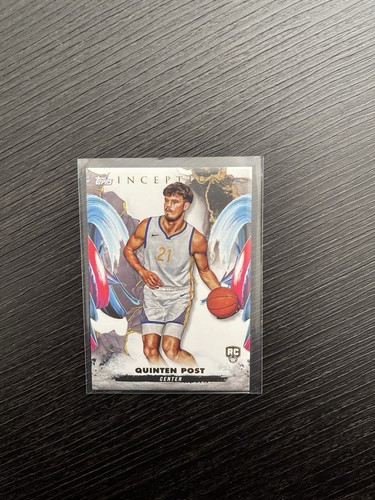 2025 Topps Inception Basketball - Quinten Post #42 (RC) | eBay