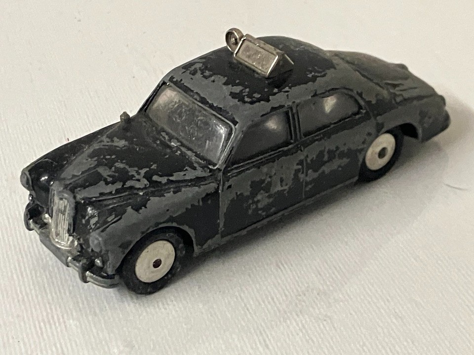 Corgi x 3 Models Jaguar Mark X saloon, Ford Zephyr patrol car, Riley ...