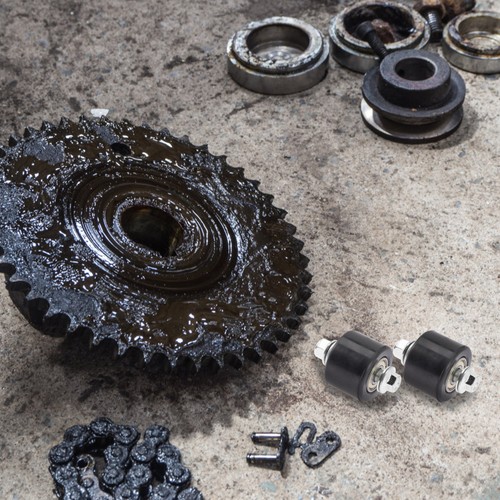 2 Pcs Chain Tensioner or Ratchet Dirt Bike Roller Guide Stabilizer ...