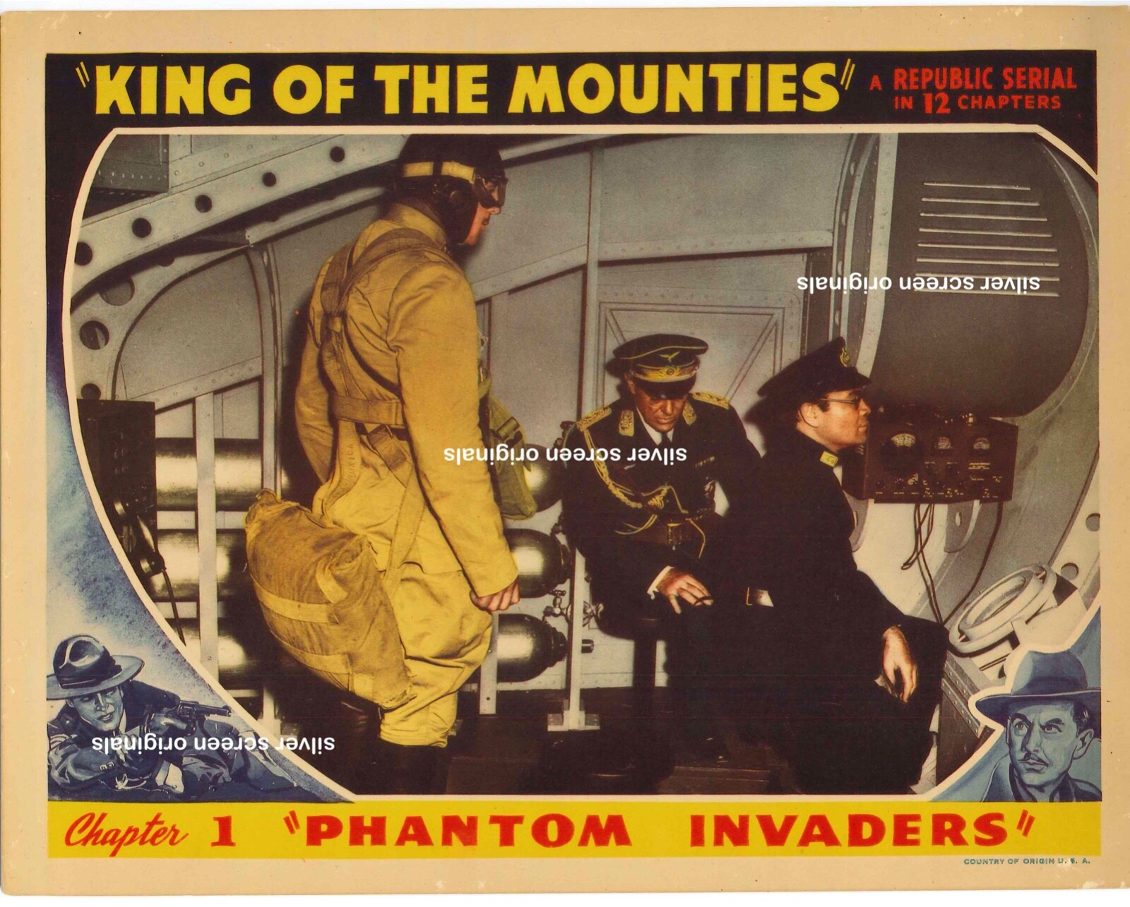 King of the Mounties 7x Original US Lobby Cards Allan Lane 1942 | eBay