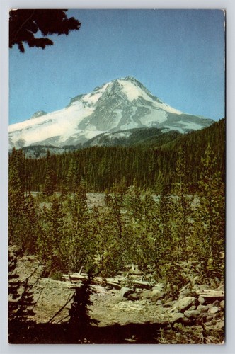 Mt. Mount Hood Highest Point in Oregon Union Oil 76 Vtg OR Postcard ...