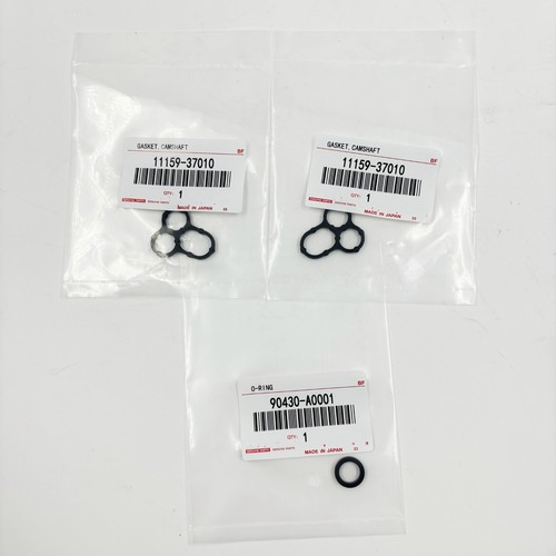 3Pcs Camshaft Bearing Cap Oil Hole Gaskets for Toyota Corolla Matrix ...