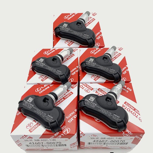 5 Genuine TPMS Tire Pressure Sensor 42607-0C070 For Toyota Sienna ...