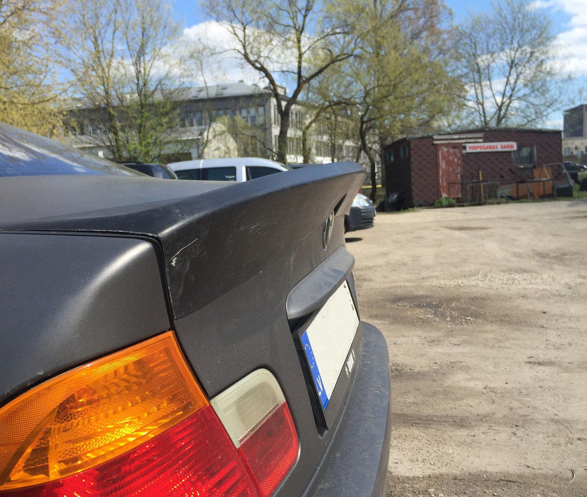CSL Look Rear trunk spoiler wing for BMW E46 Coupe/ Saloon 2 and 4 ...