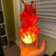 Halloween Floating Fireball Props Glowing Floating RED on Hands cosplay ...