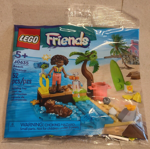 New Lego Friends Beach Cleanup Factory-Sealed Set #30635 | eBay