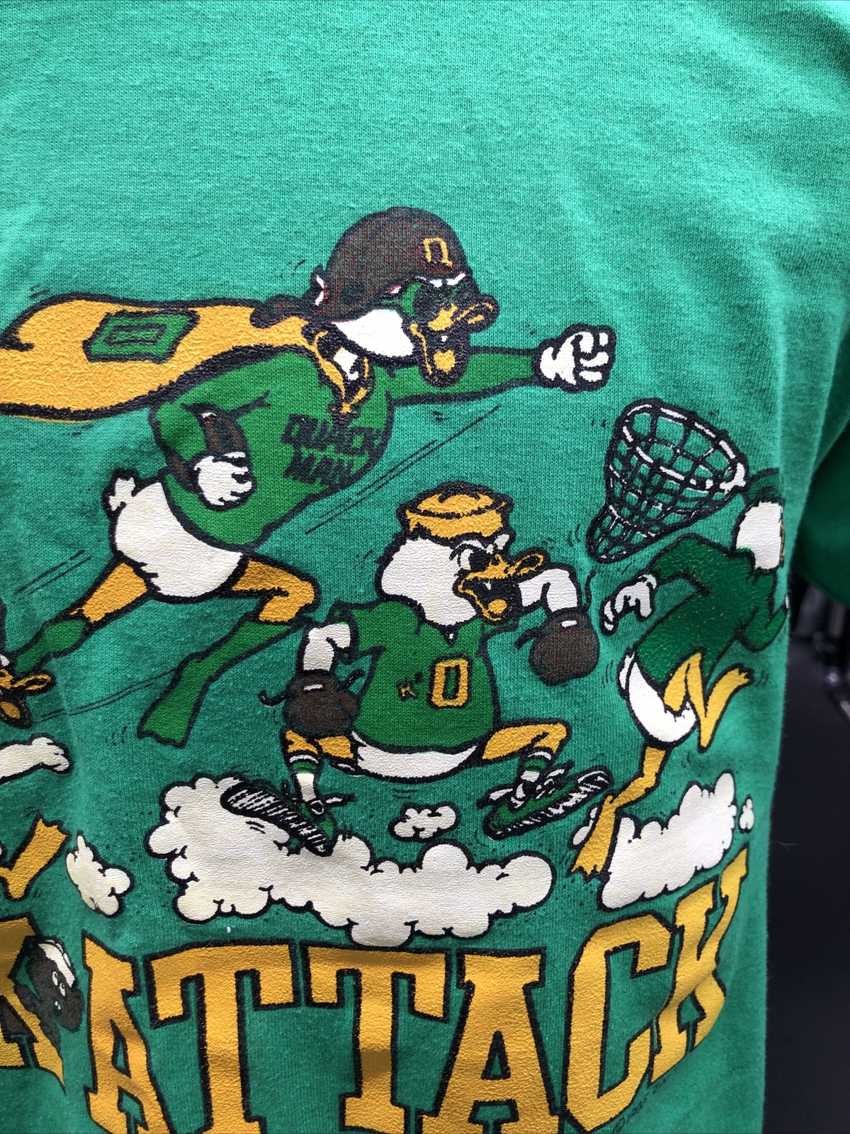Vintage 1985 Oregon Ducks Quack Attack Single Stitch … - Gem
