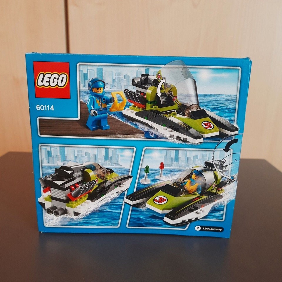 LEGO CITY: Race Boat (60114) 673419249850| eBay