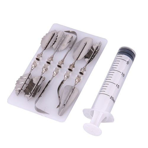 10Pcs Gelatin Jelly Art Tools with Syringe Tool Cake Needles for Cake ...