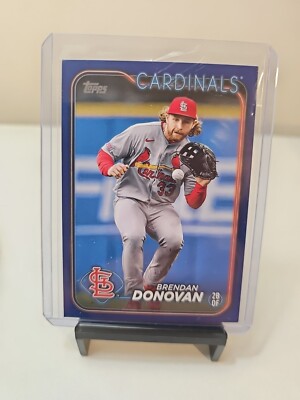 Brendan Donovan #7 - 2024 Topps Series 1 - Royal Blue - Baseball | eBay