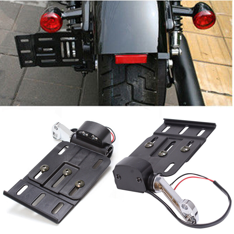 Sportster Side Mount License Plate Side License Plate Holder Sportster