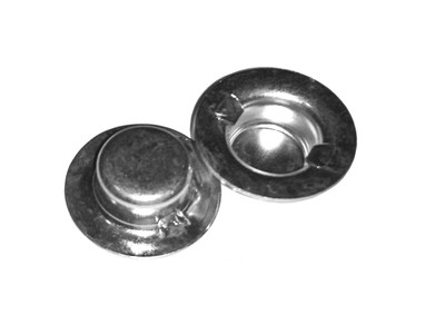 Wheel Retainers 1/2 Push On Cap Nut Push On Cap Nuts Axle Caps 1/2 4 1/ ...