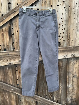 H&M LOGG Dark gray Chino Pants Womens Size 6 | eBay