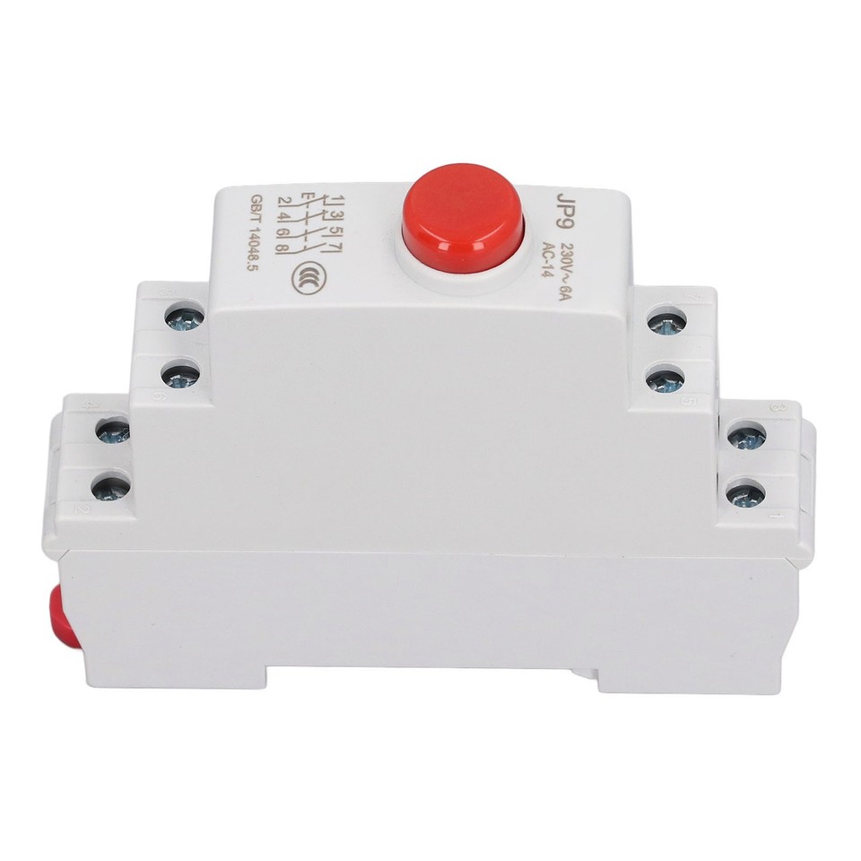 Din Rail Push Button AC230V 2NO 2NC Pushbutton Switch For Magnetic ...