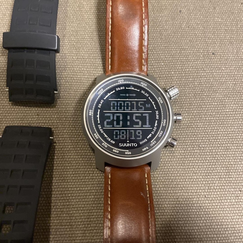 SUUNTO ELEMENTUM TERRA Men's Digital Watch Excellent Condition with ...