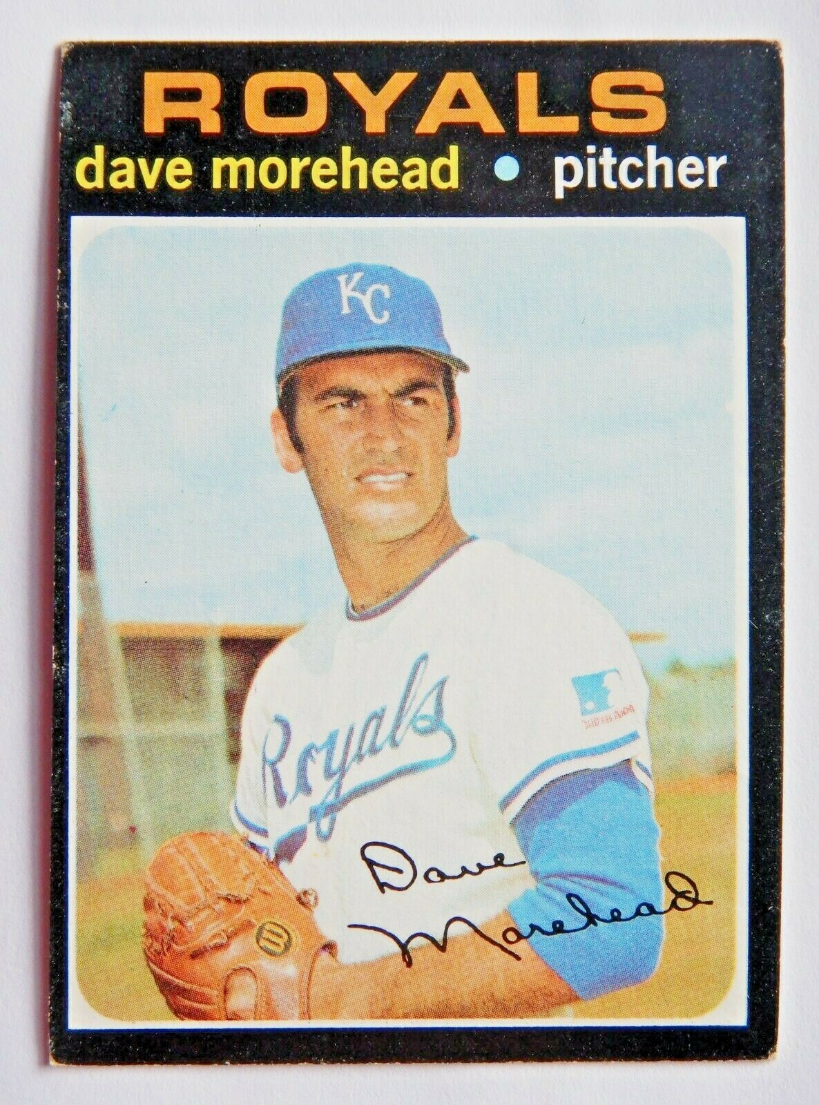 Dave Morehead #221 Topps 1971 Baseball Card (Kansas City Royals) G | eBay