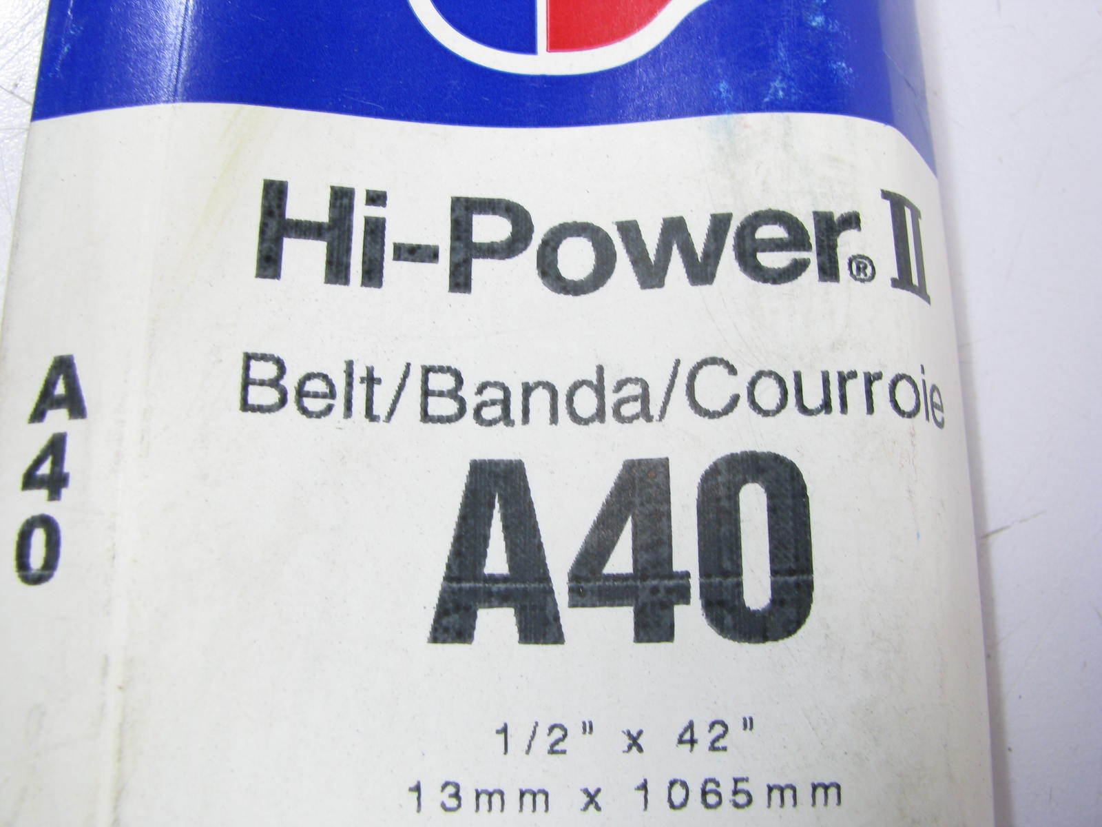 Gates A40 Industrial Accessory Drive Belt - 1/2" X 42" | eBay