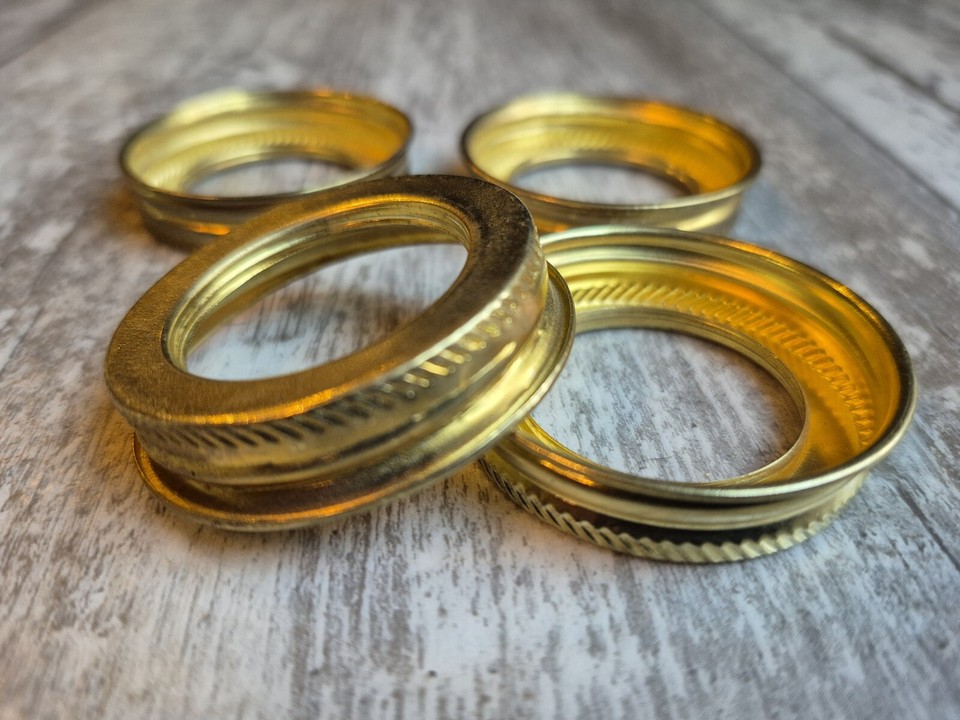 Vtg Oil Lamp Collar Screw on #2 Kerosene Burner Light Brass Part Lot Of ...