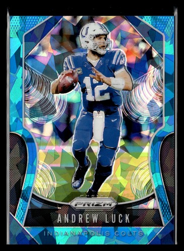 2019 Panini Prizm Blue Ice /99 #145 Andrew Luck Indianapolis Colts ...