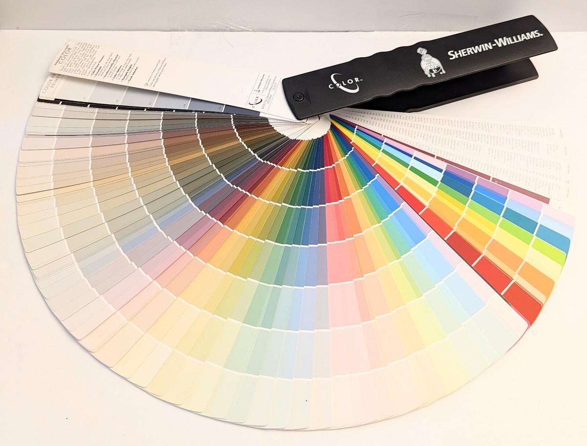 Sherwin Williams Color Book Sherwin Williams Fan Deck Sample Book 2001