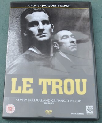 LIKE NEW " LE TROU " MARC MICHEL JEAN KERAUDY JACQUES BECKER R2 DVD ...
