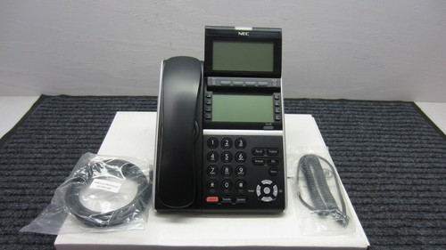 NEC DT830 (ITZ-8LD-3) Back Lit Black 8-Button IP Display Phone (63 in ...