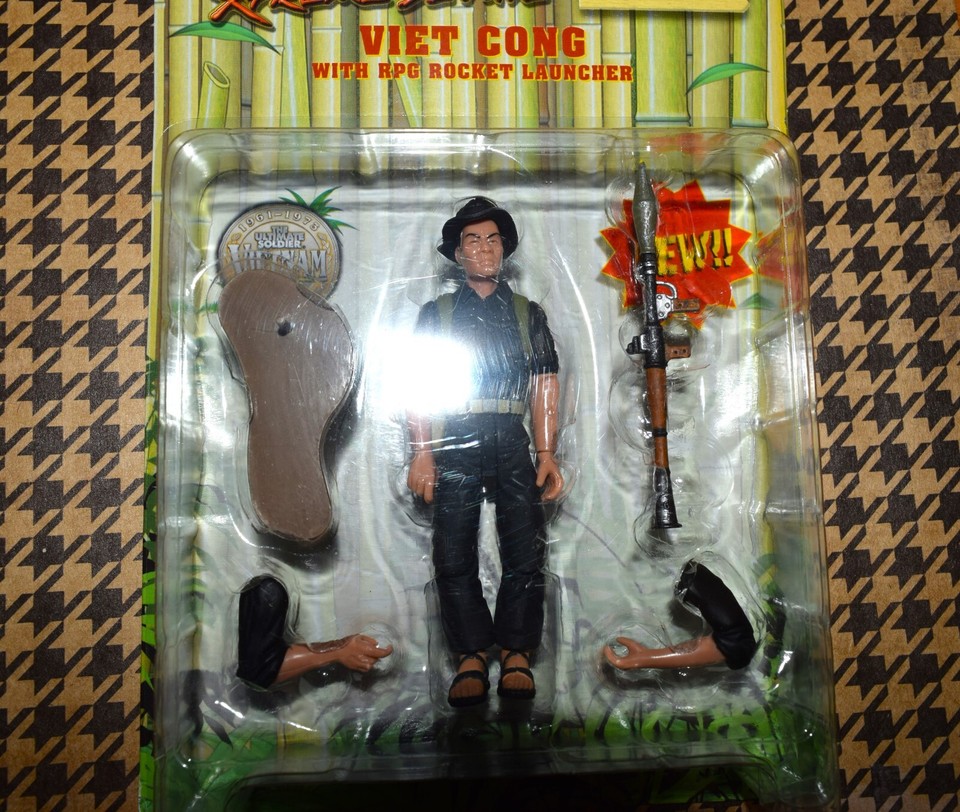 1:18 21st Century Toys Ultimate Soldier Vietnam War NVA Viet Cong RPG ...