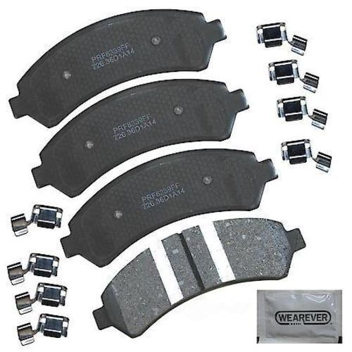 Carquest Professional Platinum Ceramic Front Disc Brake Pad Set ...