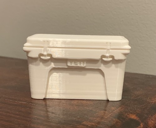 YETI Inspired Miniature Mini Cooler, 3D Printed, USA Made, 1/10 Scale ...