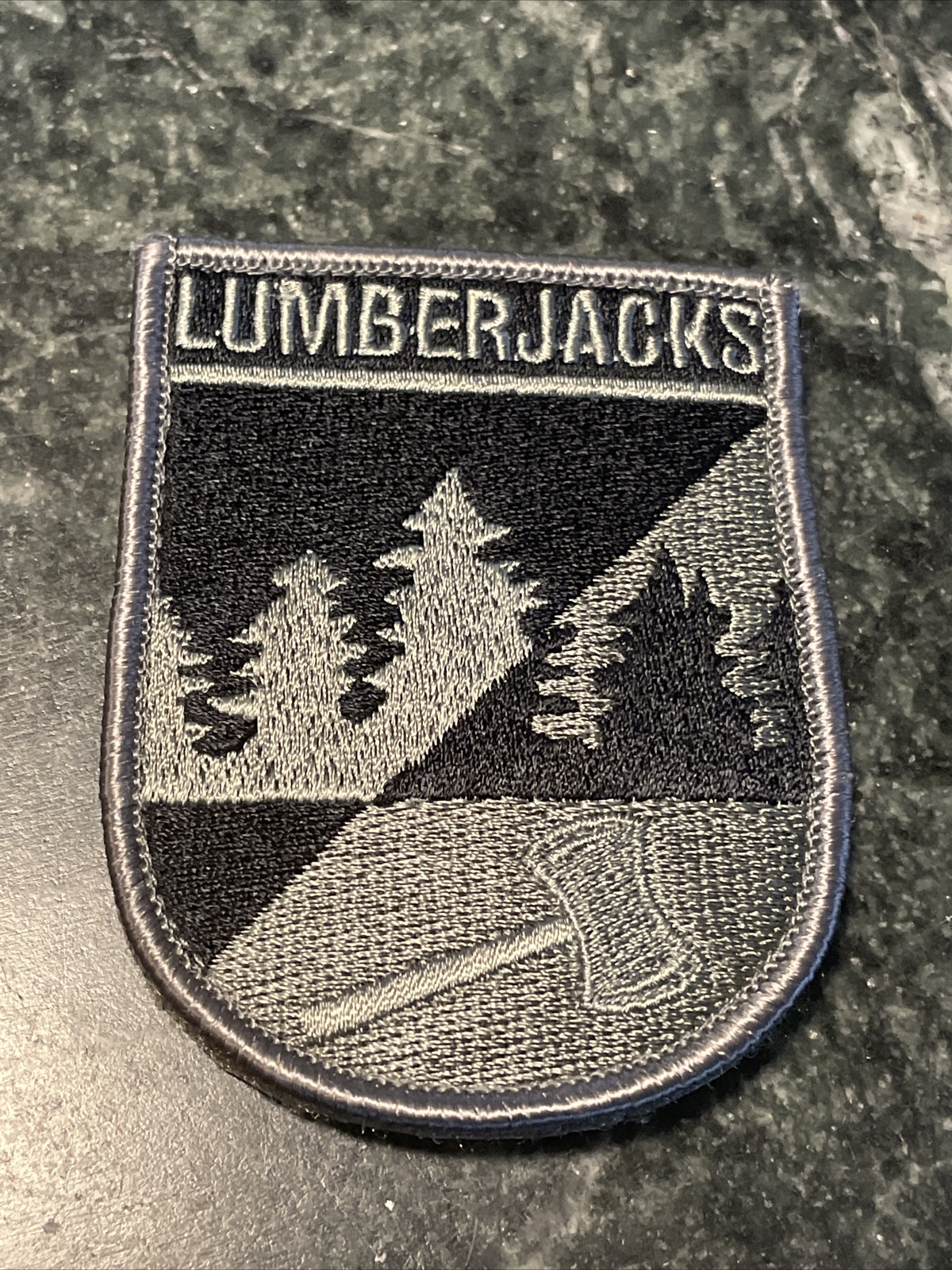 Bogalusa LA Lumberjacks Logo Patch Vtg 3” Rare Orig Retro 80s ROTC ...