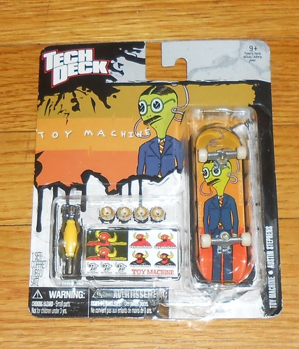TECH DECK - TOY MACHINE - AUSTIN STEPHENS - MONSTER - FINGERBOARD ALIEN ...