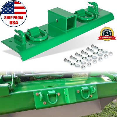 Bolt on Grab Hooks & D Rings & 2" Receiver For John Deere 1025R Compact ...