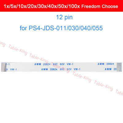 12 Pin Flex Cable Ribbon for Sony PS4 Controller JDS-011 JDS-030 JDS ...