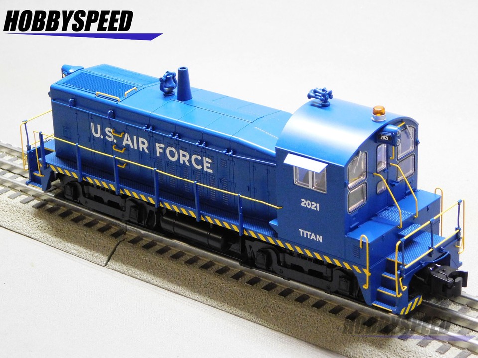 LIONEL US AIR FORCE LEGACY SW8 #2021 DIESEL ENGINE LOCOMOTIVE train ...