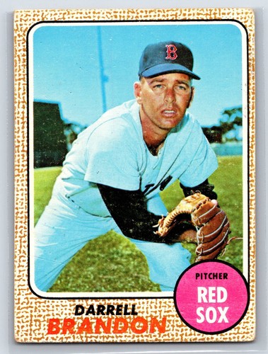 1968 Topps #26 Darrell Brandon EX Boston Red Sox | eBay