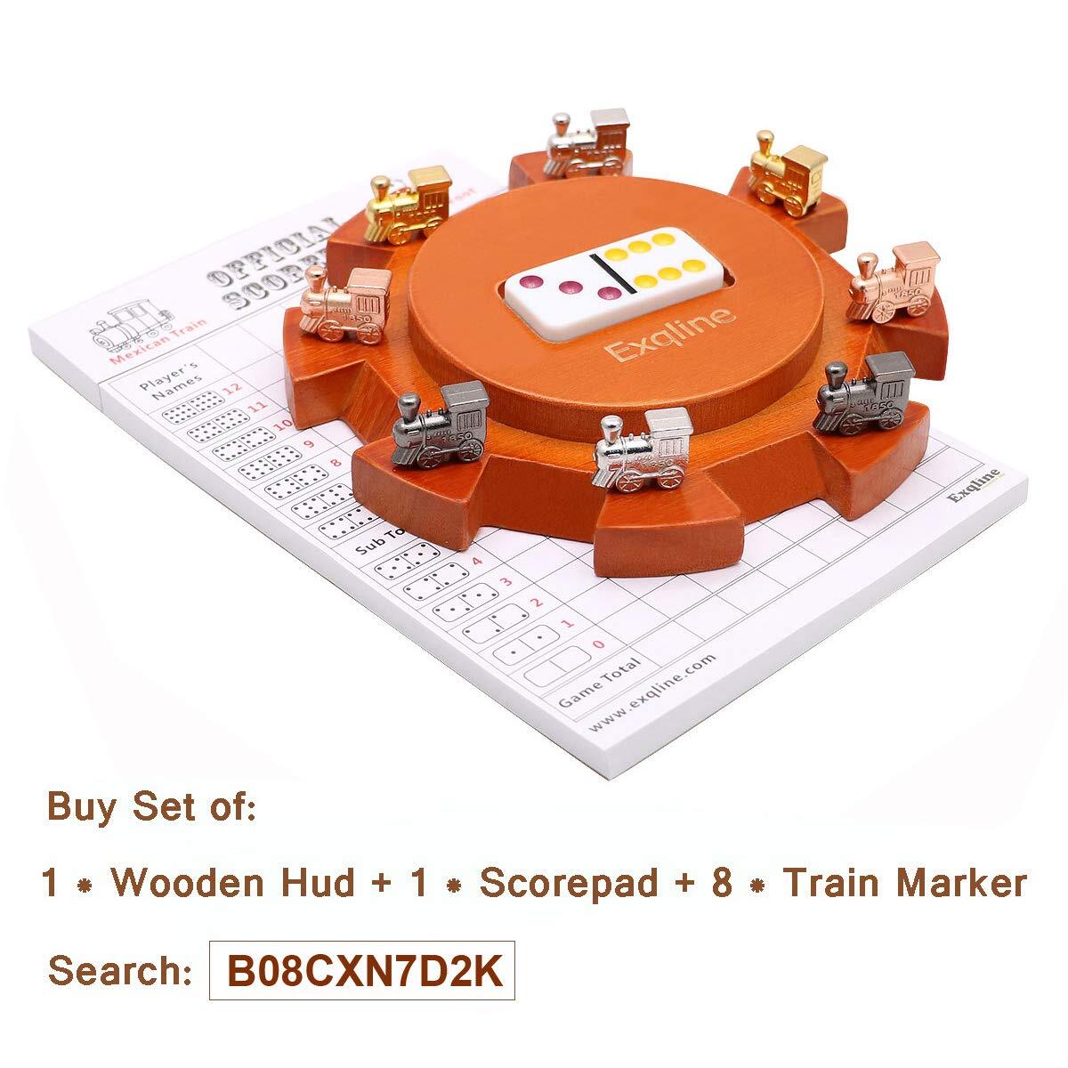 Train Markers For Mexican Train Dominoes Game Set Of 84 Individual ...