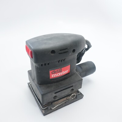 Drill Master 120V Orbital Hand Sander Item 61509 Sanding Pad 4" X 4-1/2 ...