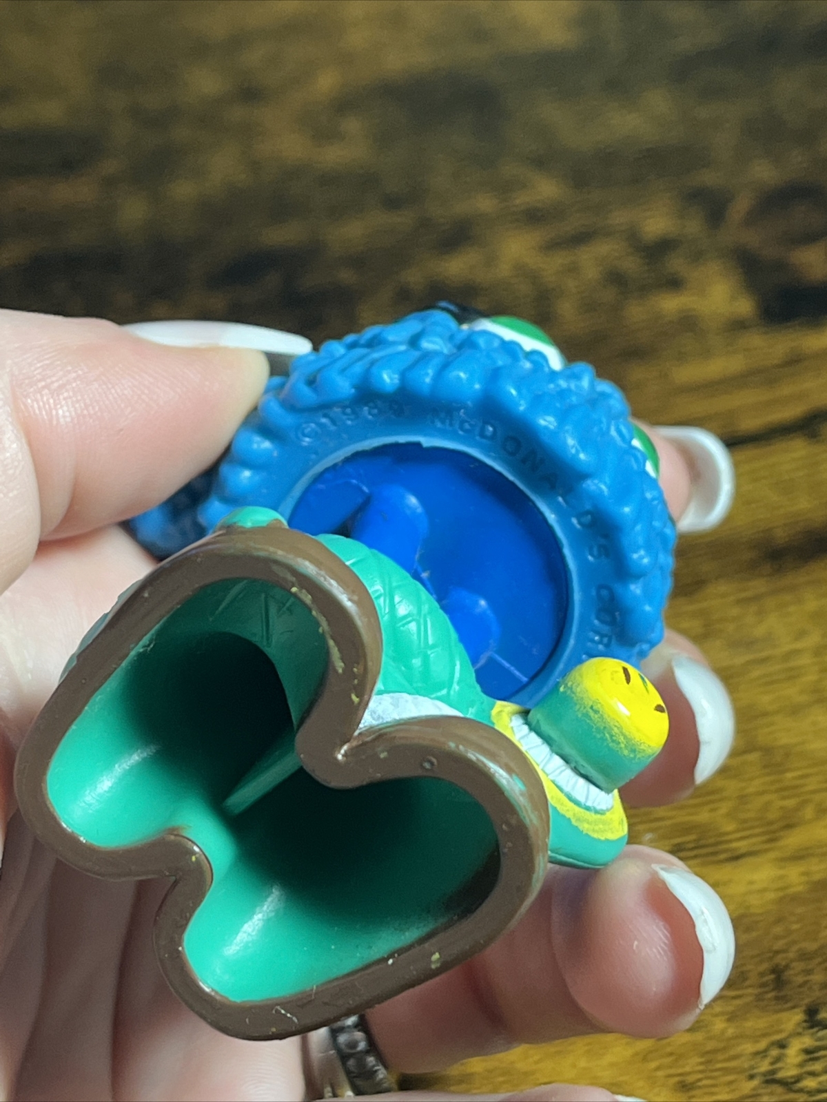 Vintage McDonalds Fry Guy, Fast Food Happy Meal Toy, Blue Fry Girl ...