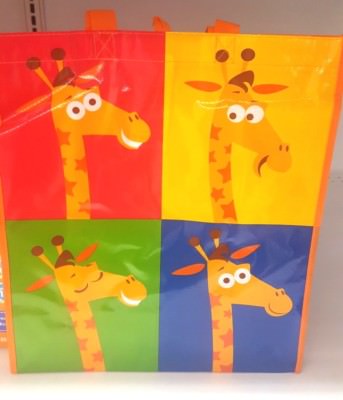 2 x Geoffrey Toys R Us Babies R Us Shopping Tote Bag 100% Recyclable ...