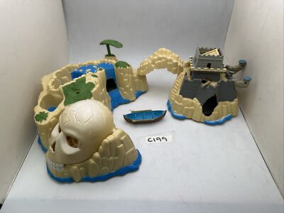 1996 Micro Machines Skull Island with boat Vintage Galoob | eBay