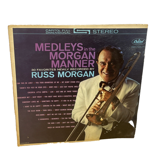 Russ Morgan Medleys In The Morgan Manner (Vinyl, 1962) Capitol ST-1703 ...