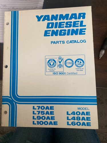 Yanmar Diesel Engine parts Catalog L70, 75,90,100,40,48,60 models | eBay